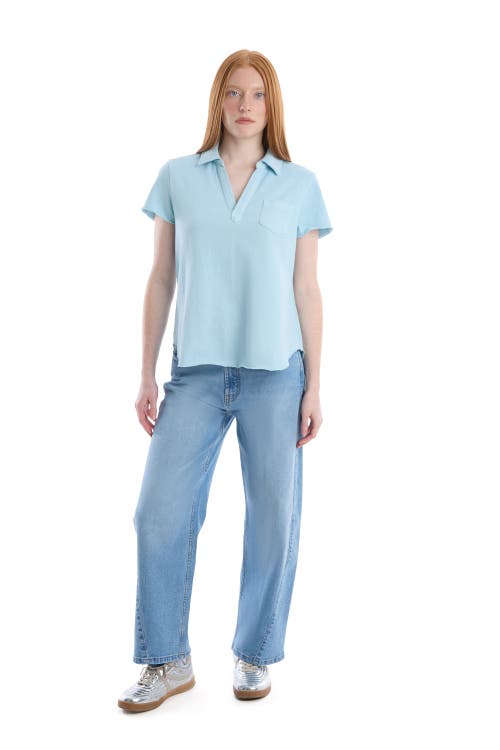 WILT Wilt Short Sleeve Polo with Chest Pocket
